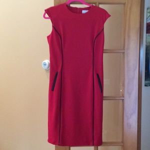 Joan Rivers | Dresses | Classy Red Dress Knee Length | Poshmark